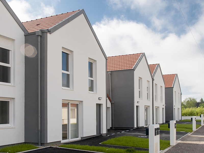 7 LOGEMENTS INDIVIDUELS GROUPES RT2012 - Chouette Architecture