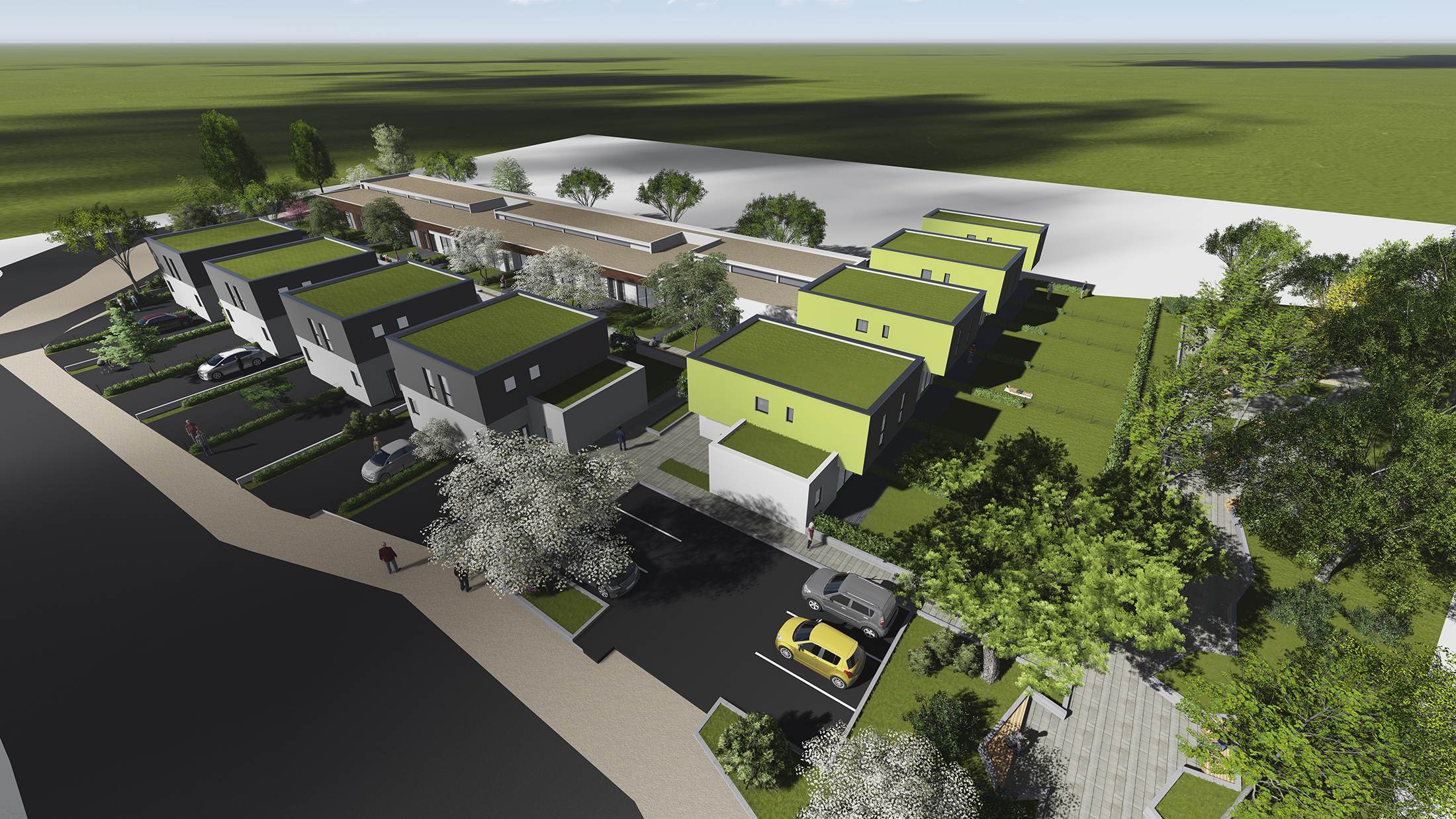 Maison En Bande Architecture | Ventana Blog